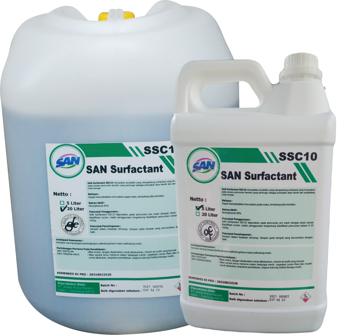 Jenis-Jenis Chemical Laundry - SAN Chemical Laundry