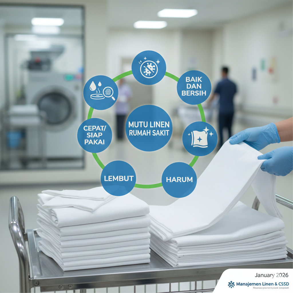 Standar Wajib Mutu Linen untuk Rumah Sakit - PT. ASADA PUTRA MANDIRI